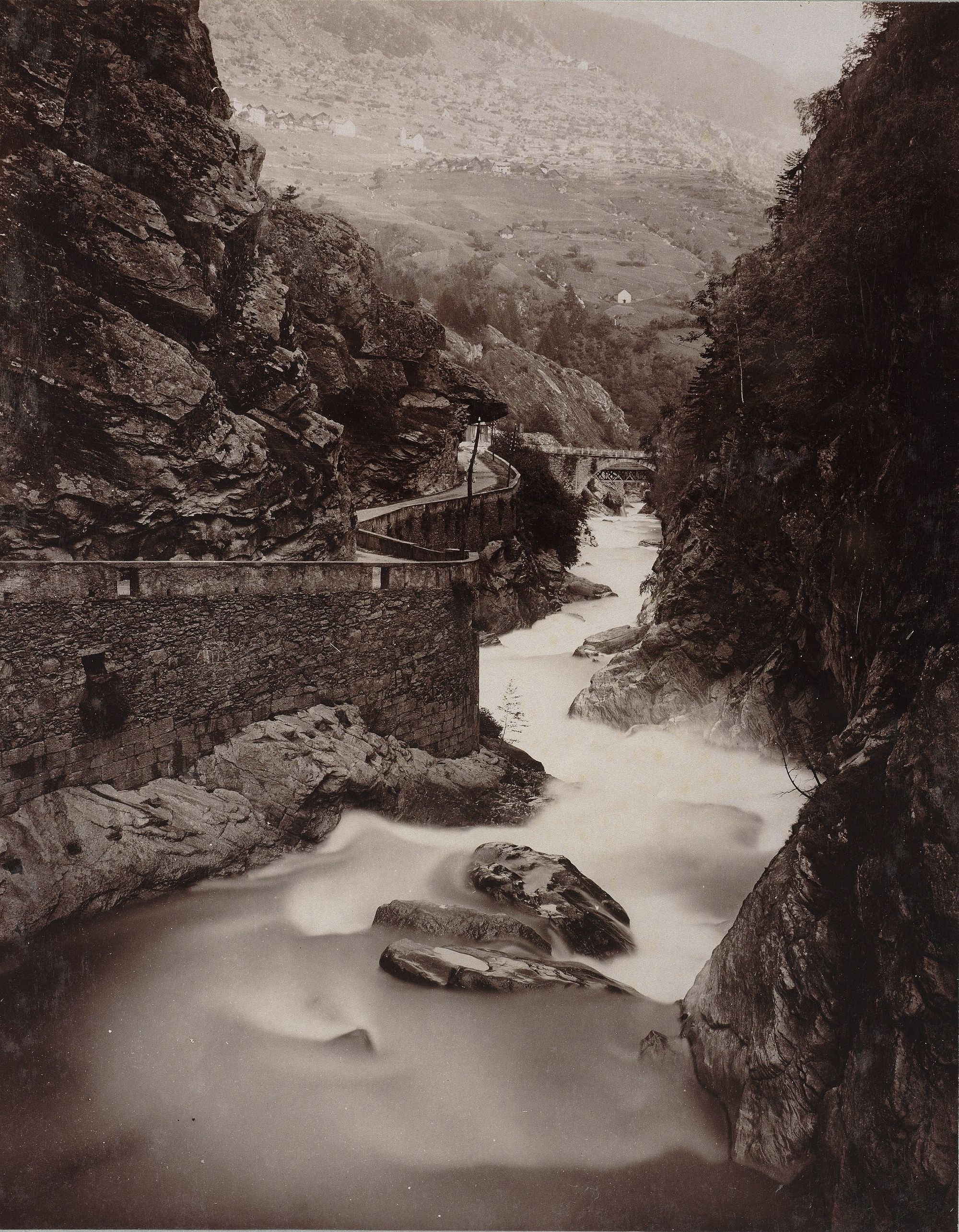 The first paved road through the mountains | Alptransit Portal